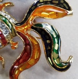 Fashion Jewelry | Jewelry | Rhinestones Fish Brooch | Poshmark